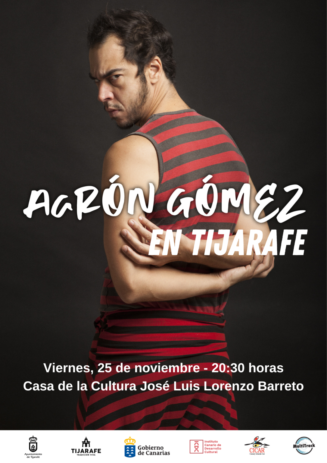 Actuación del humorista Aarón Gómez - Eventos Tijarafe